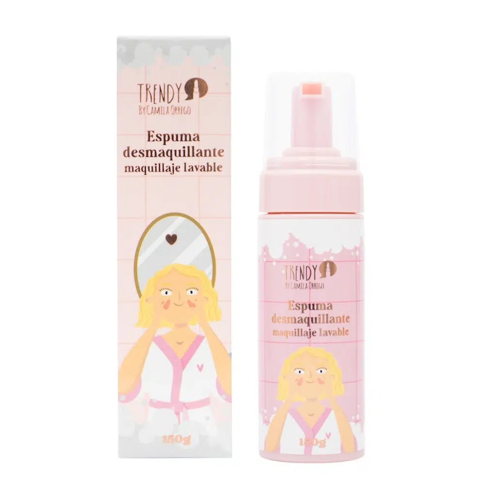 Espuma Desmaquillante Trendy | Suave con tu Piel y Ojos.
