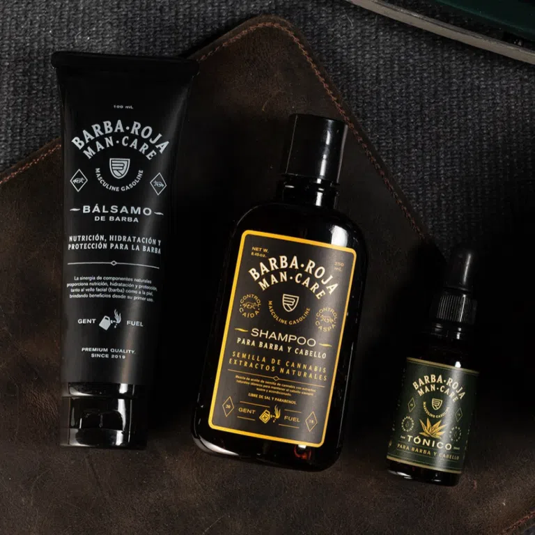 Kit Crecimiento Barba Roja | Haz Crecer Tu Barba Sin Minoxidil