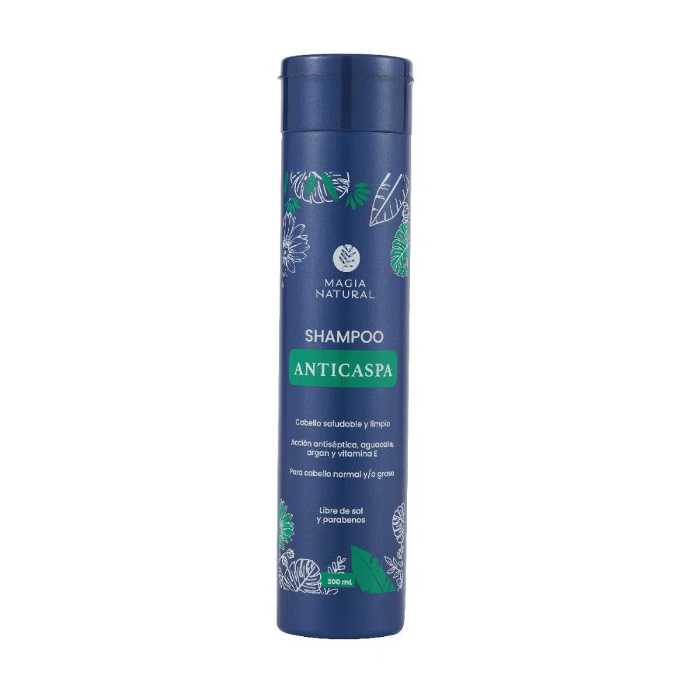 Shampoo Anticaspa Magia Natural | Con Antisépticos Naturales