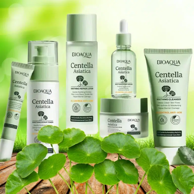 Kit X6 Rutina Centella Asiática Bioaqua | Calmar, Repara e Hidrata