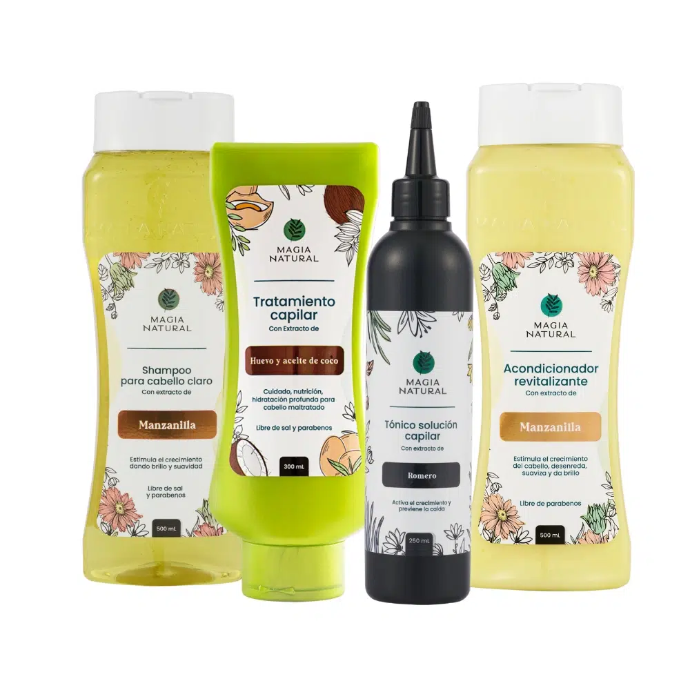 Kit X4 Productos Magia Natural