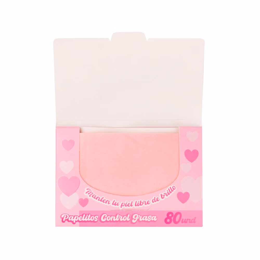 Papelitos Control Grasa Clean Skin Purpure | 80 Laminas de Arroz